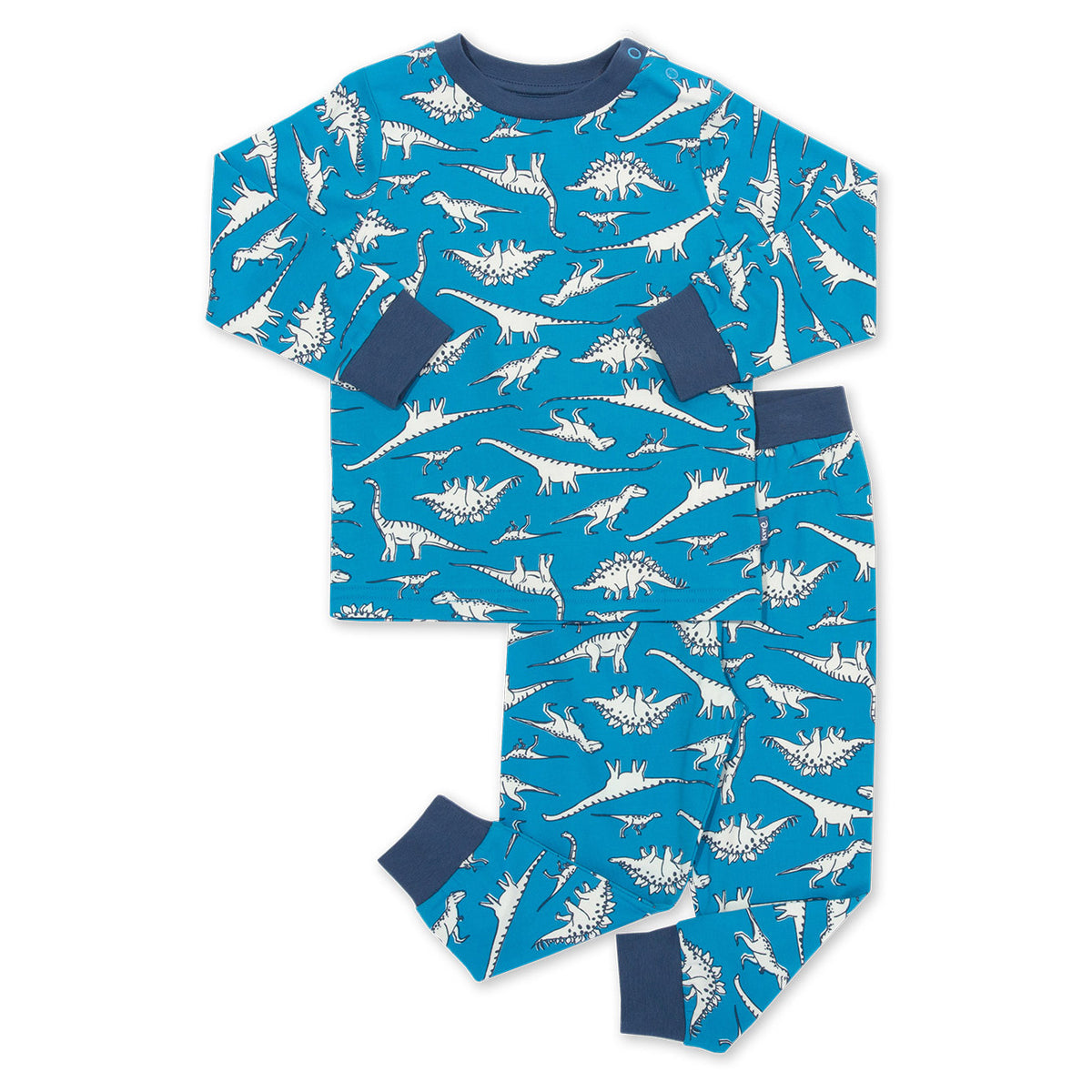 Kite Clothing Organic Pajamas- Dinosaur Print – The Green Crib & Kid